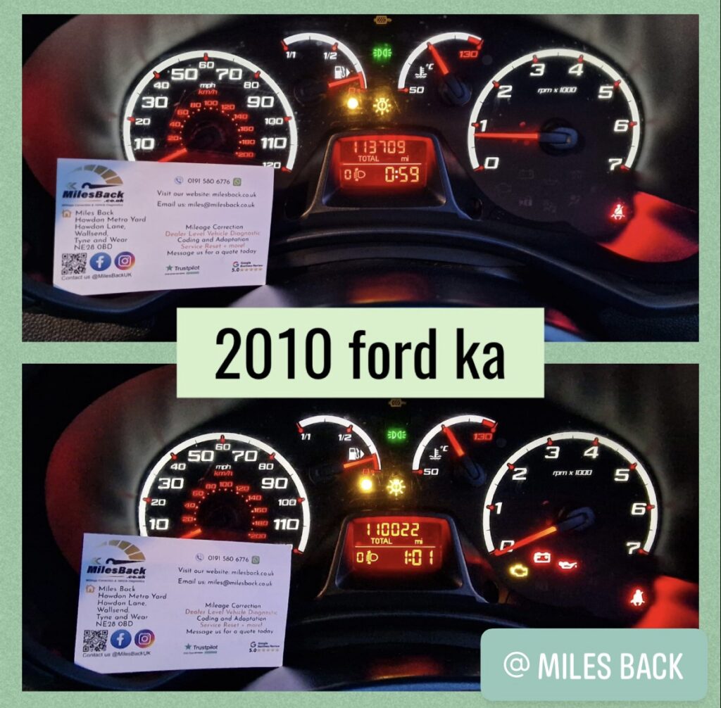 Ford KA Mileage Correction - Mileage Correction Remaps Newcastle ...