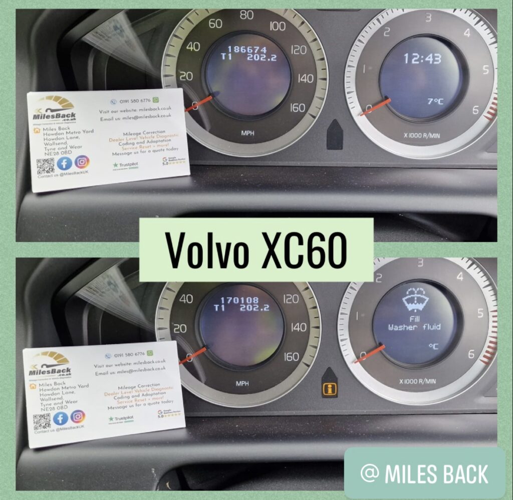 Volvo XC60 Mileage Correction - Mileage Correction Remaps Newcastle ...